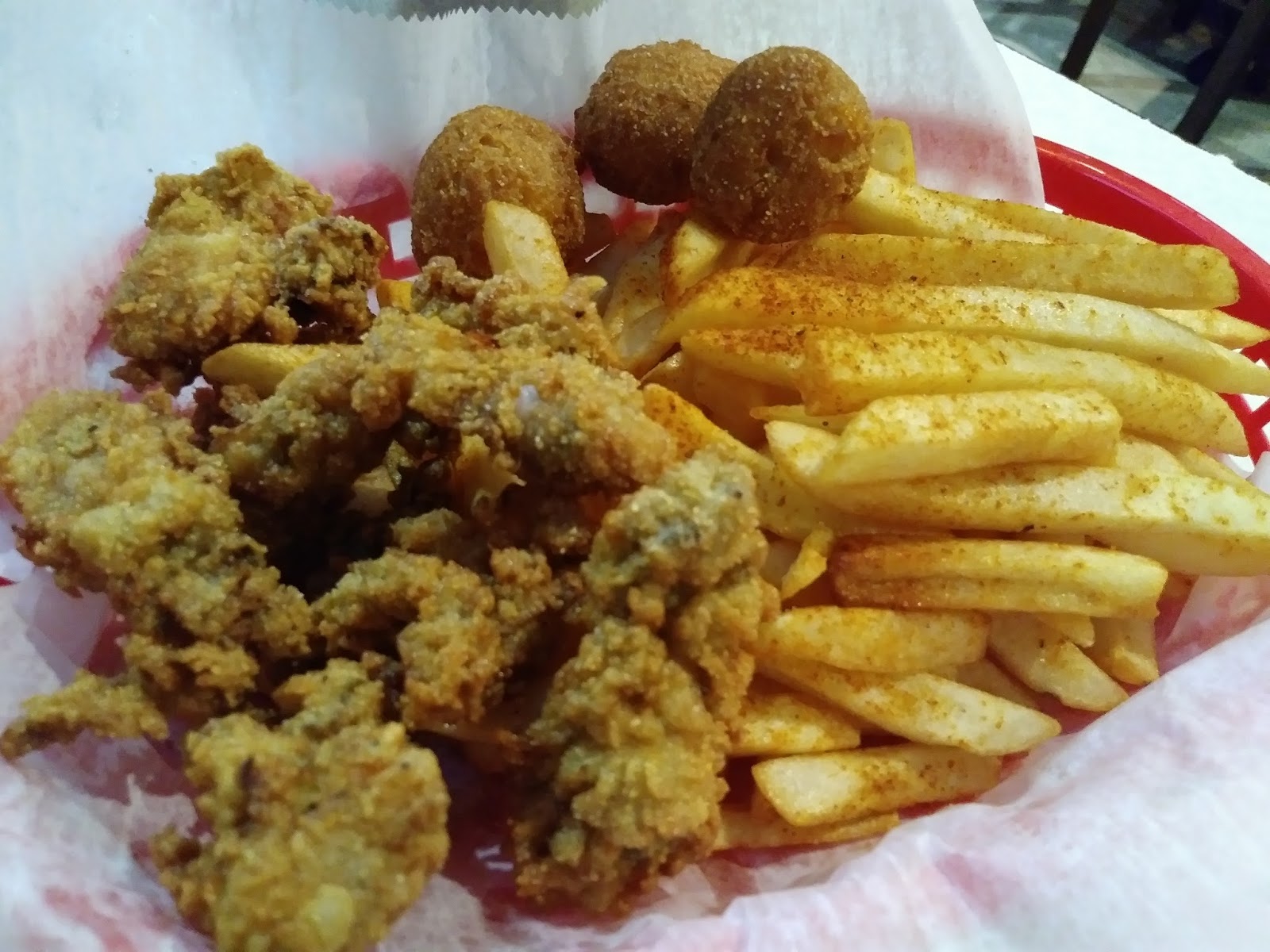 FRIED CHICKEN LIPS: Crazy Crab Seafood House