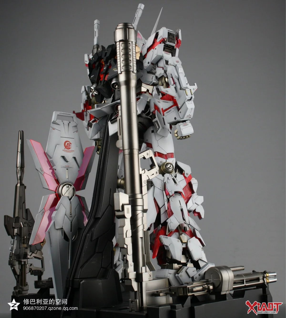 Custom Build: PG 1/60 RX-0 Unicorn Gundam + LED [Detailed]