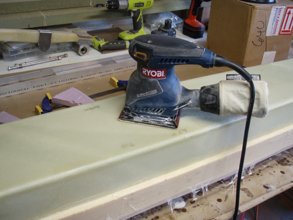 The Long EZ Build: Top spar cap