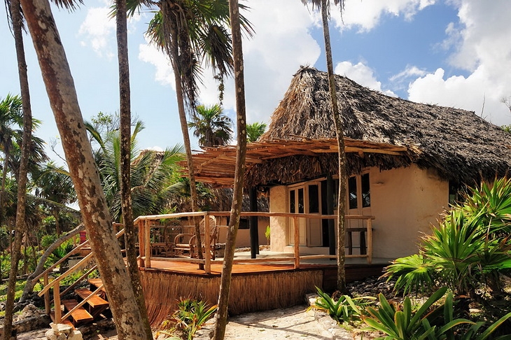 ESTILO RUSTICO: HOTEL RUSTICO EN TULUM