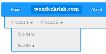 30 Best Stylish Drop down Horizontal Menu for Blogger - Wonder Krish ...