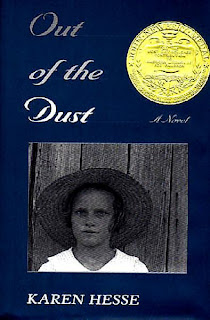 Just Books: A Review Blog of Award Winning Titles: Out of the Dust