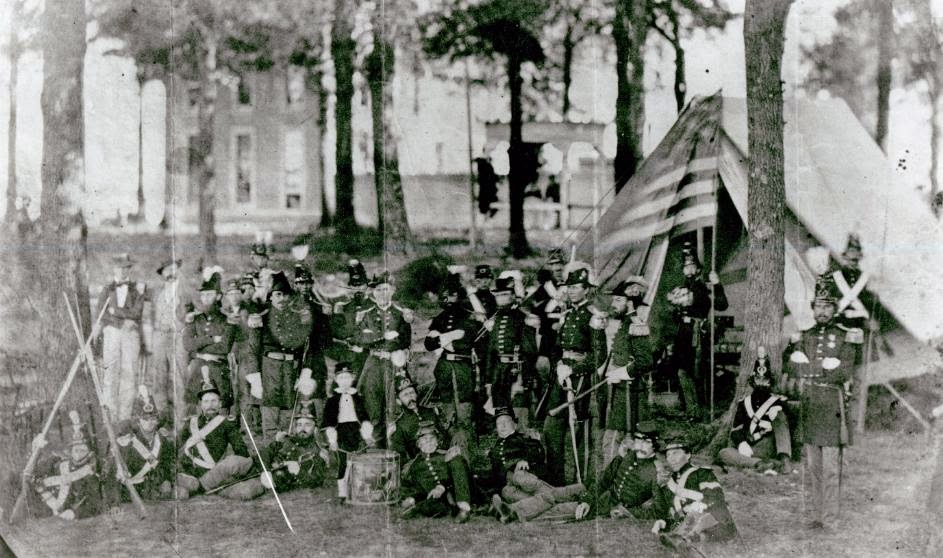 The Chubachus Library of Photographic History: Militiamen of the 1st ...
