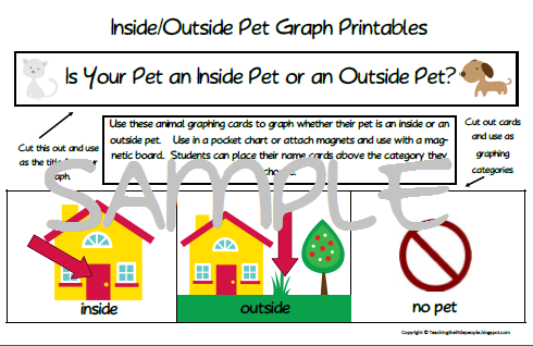Teaching The Little People: Graphing Pets in Preschool
