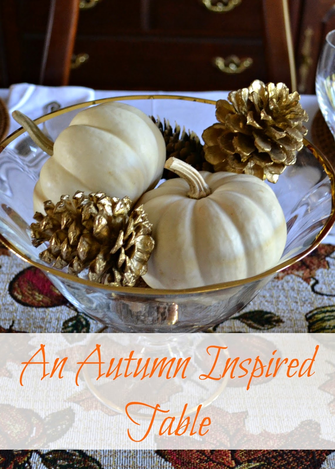 Fall Table for Four - Calypso in the Country