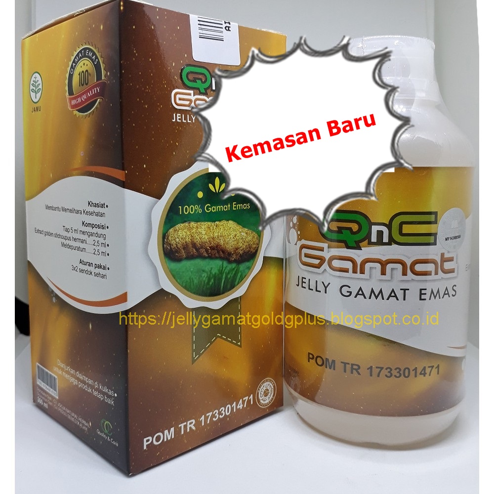 Obat Herbal Lidah Putih - Jelly Gamat Gold G Plus