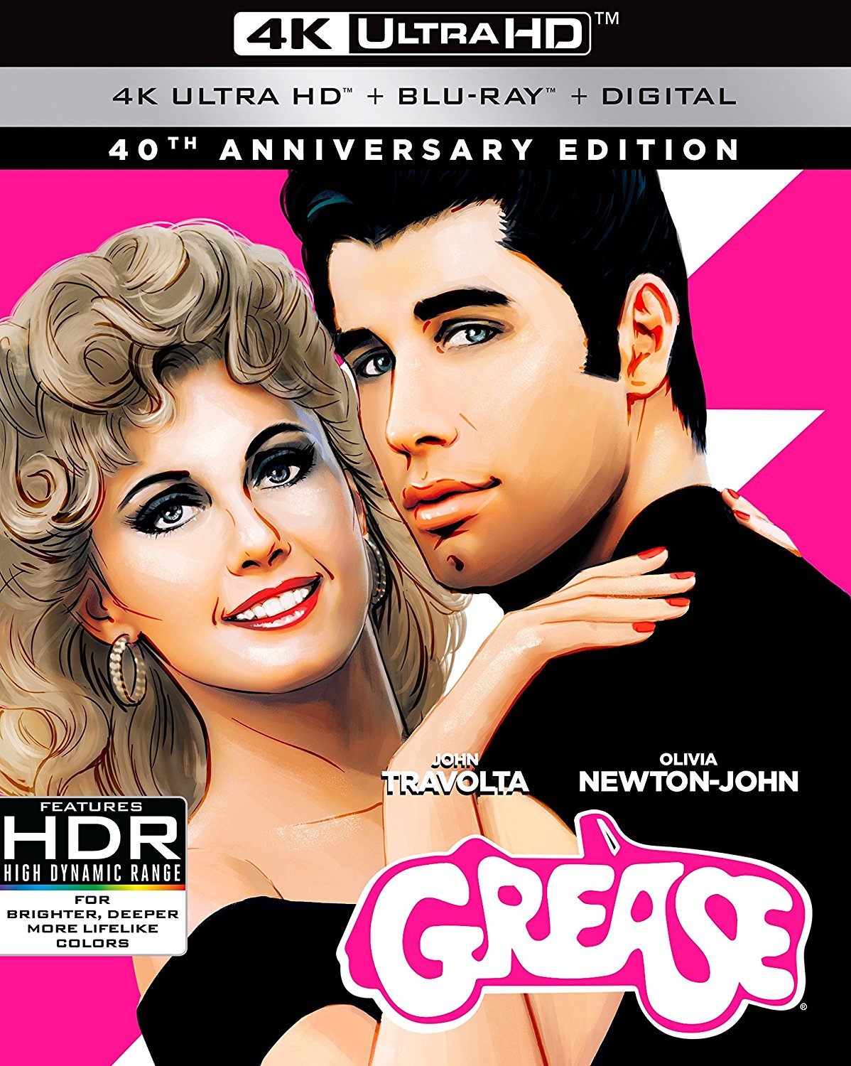 Nouveauté 4K Ultra HD Blu-ray : Grease