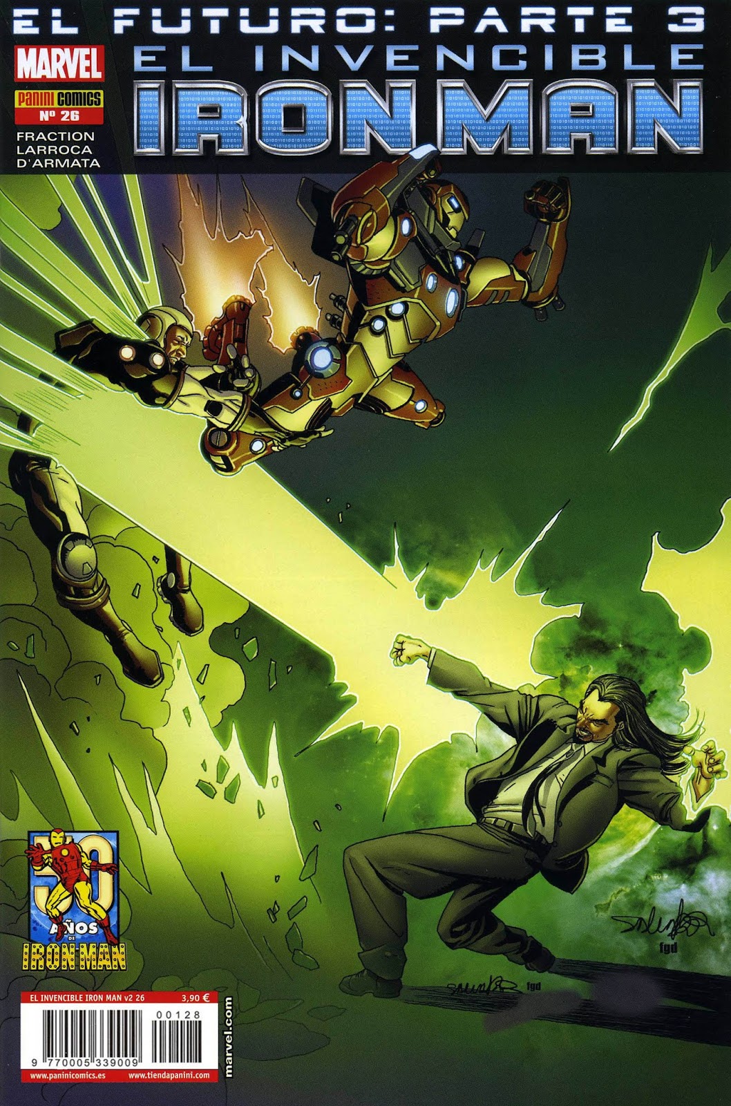 Galicia Comic: El Invencible Iron Man 26 - (Invincible Iron Man 525 ...