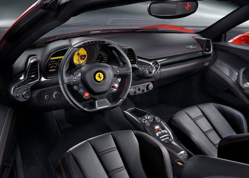 2012 Ferrari 458 Italia Spyder | Review specs and price - autodraaak
