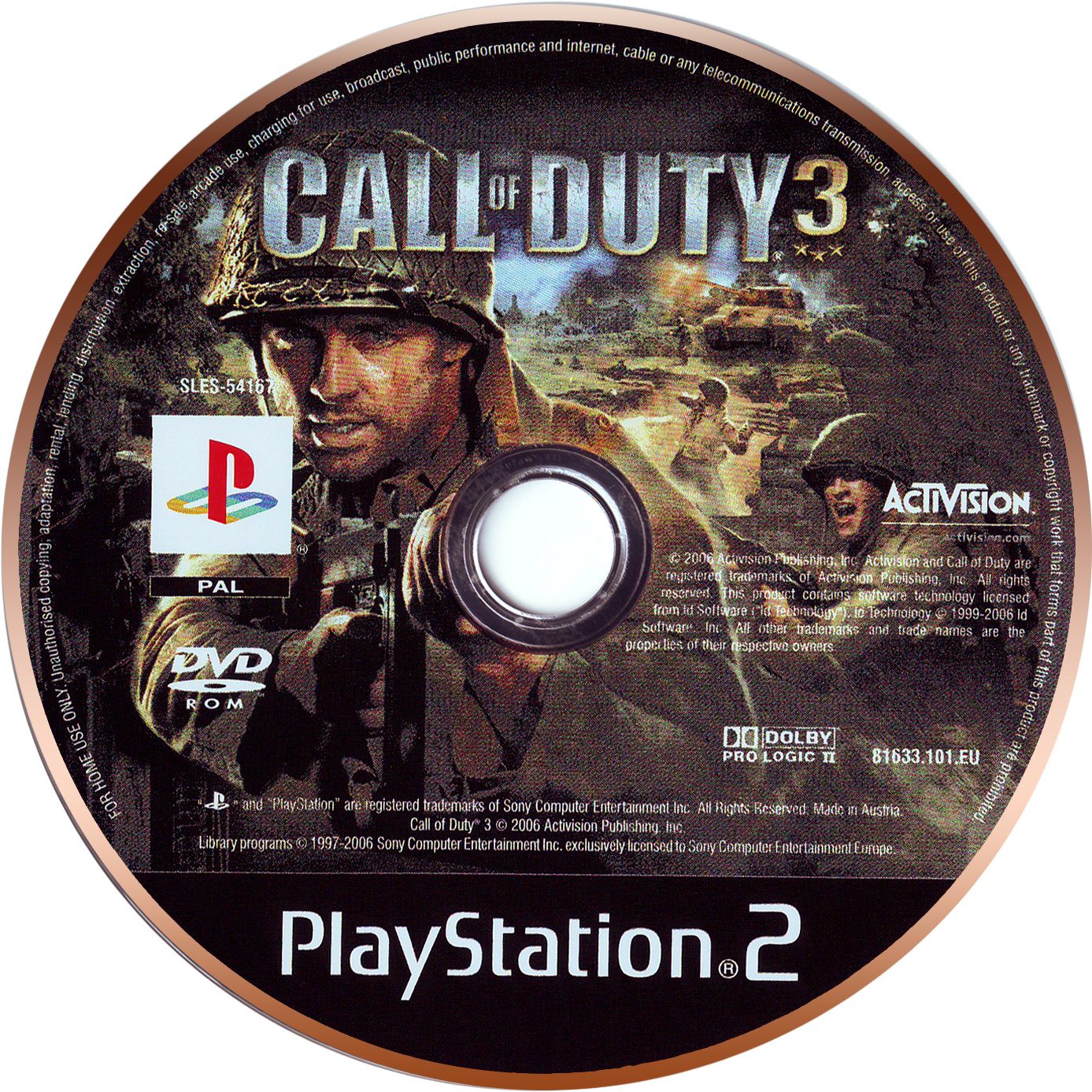 GamerMozK: Call of Duty 3 (PS2)
