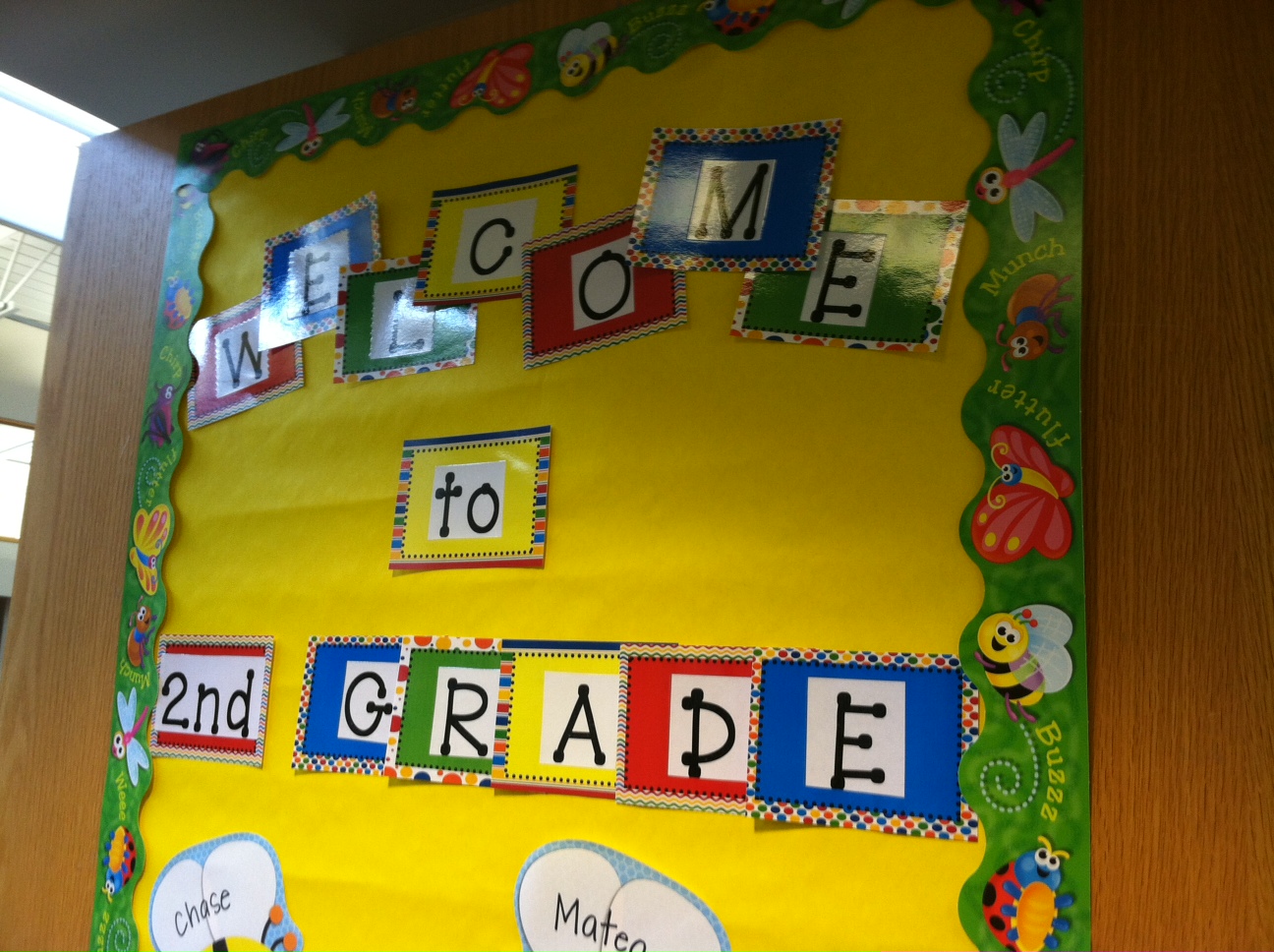 Second Grade Sampler: Class Labels Freebie