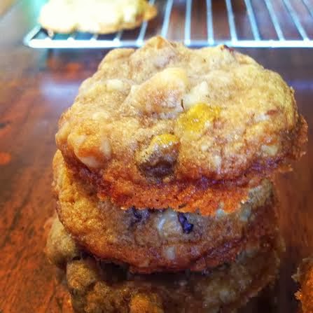 golden raisin and walnut cookies | Adventures of Cecelia Bedelia