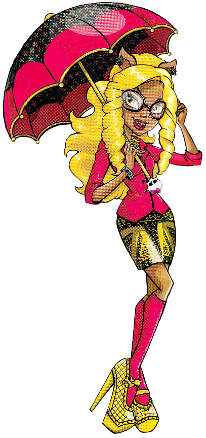 Todo sobre Monster High: Nuevo artwork/PNG de Clawdia Wolf