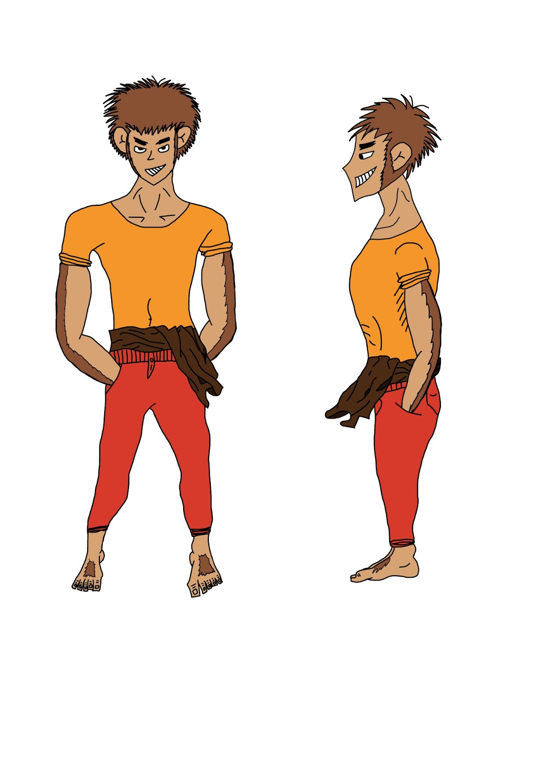 Character Design - Ling Concept Art