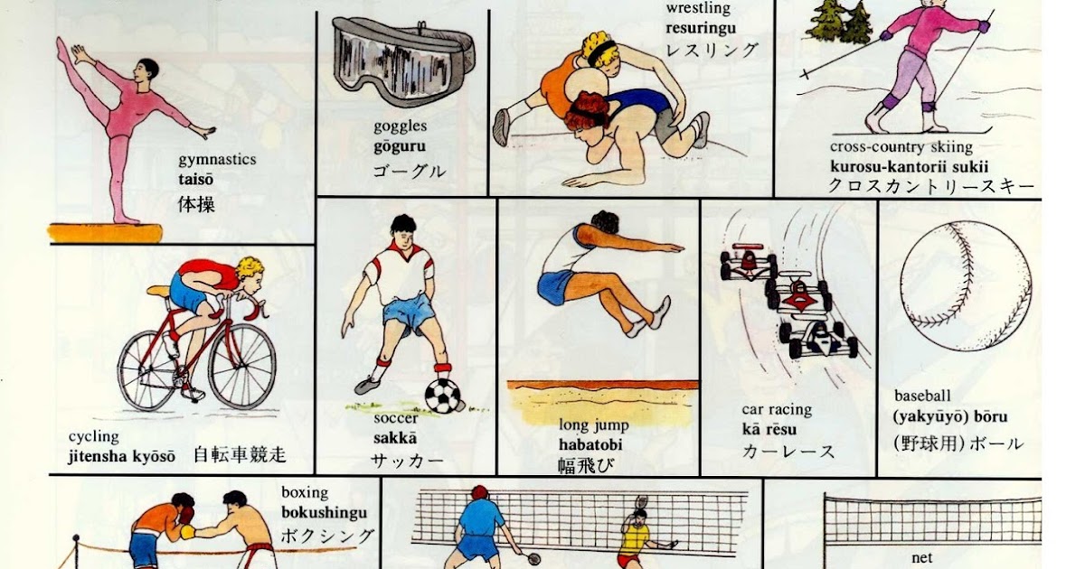 18 sports - Japanese For Beginners