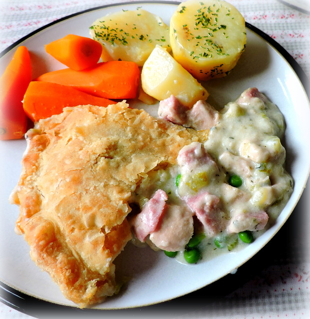 Turkey and Ham Pie | The English Kitchen