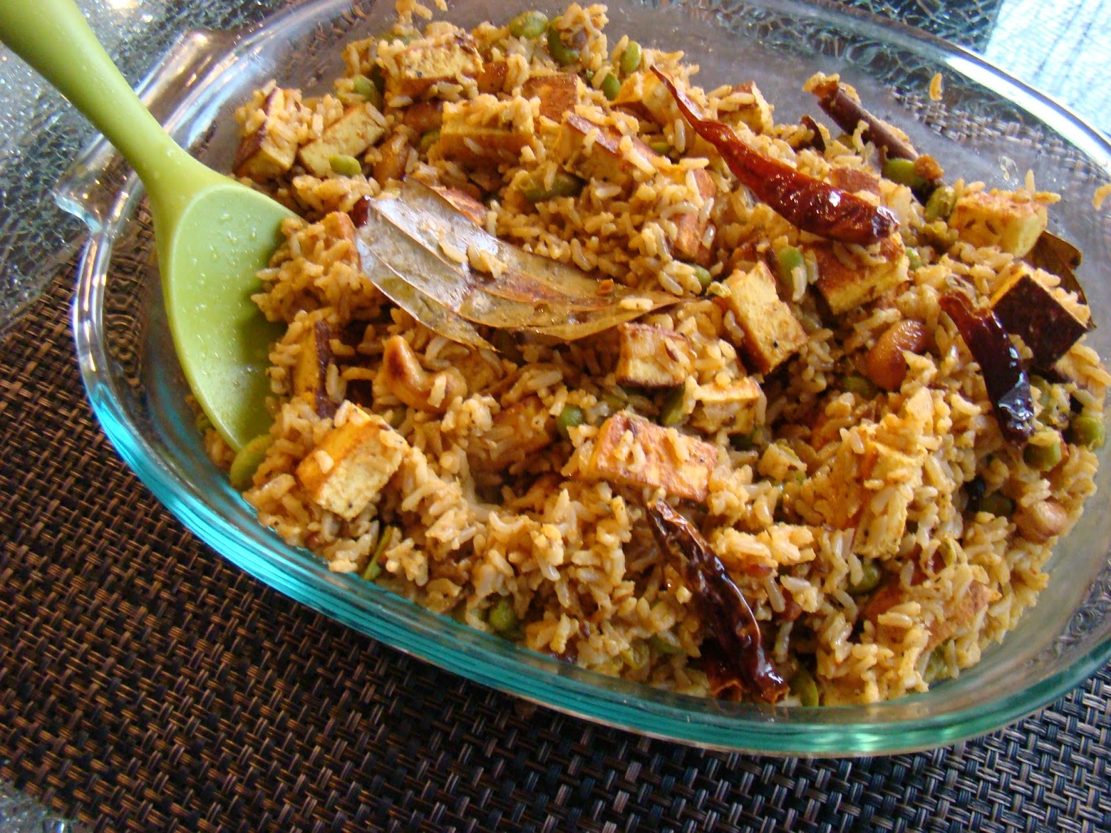 My Favorite Recipes Collection: Easy Brown Rice Biryani with Portobello ...