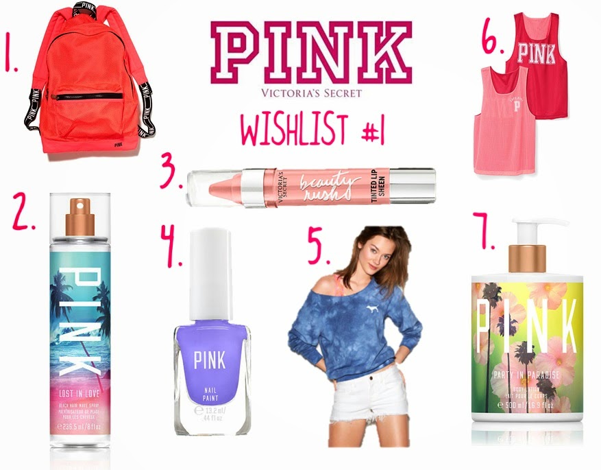 Chloe's Watsits : Victoria's Secret PINK Wishlist #1