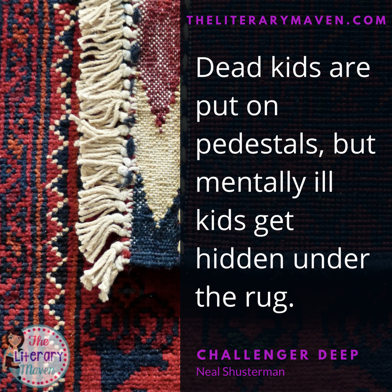 On My Bookshelf: Challenger Deep by Neal Shusterman - The Literary Maven