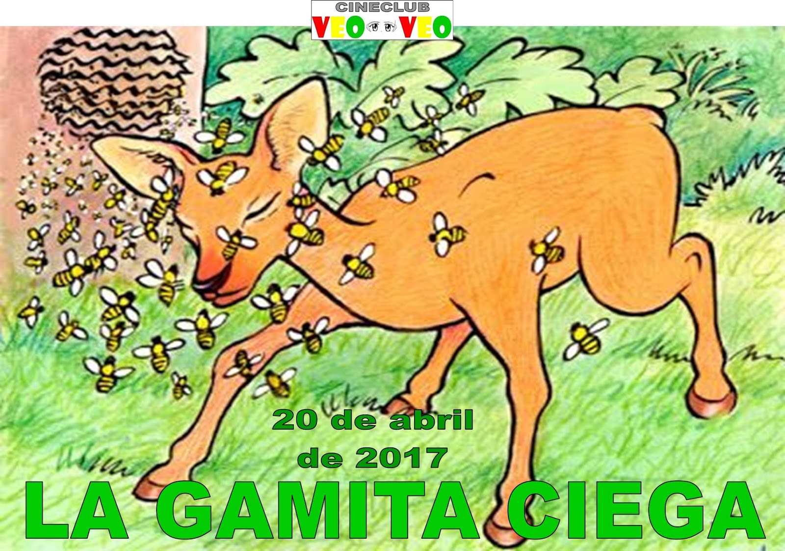 Cineclub VEO VEO: LA GAMITA CIEGA
