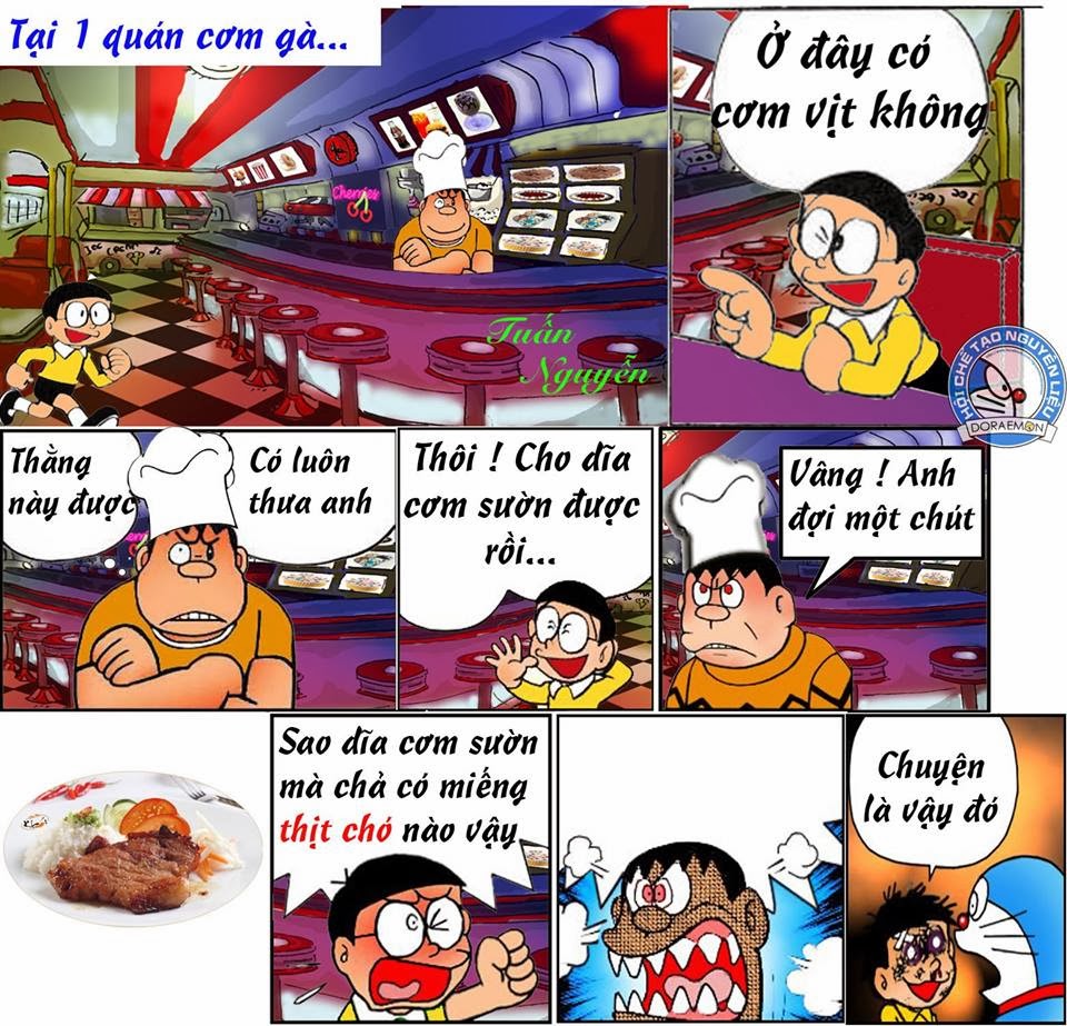 Truyện tranh Doremon chế