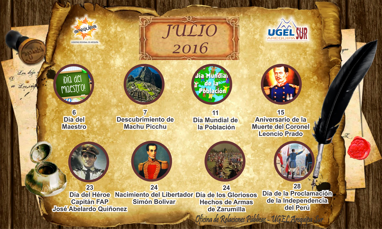 2 De Julio Calendario - Calendário 2020 Junho Com feriados ...
