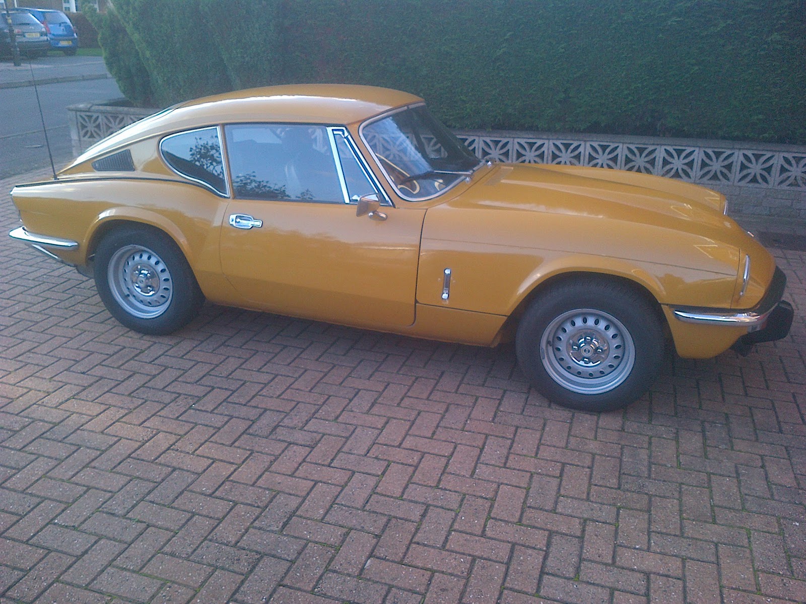 My Saffron Triumph GT6 Mk3: November 2011