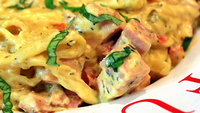 52 Ways to Cook: Creamy Lemon Fettuccine Alfredo with Ham - 52 ...