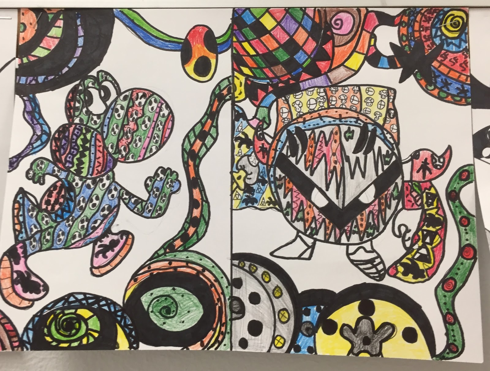 Art with Ms. Thomas: High School Zentangles