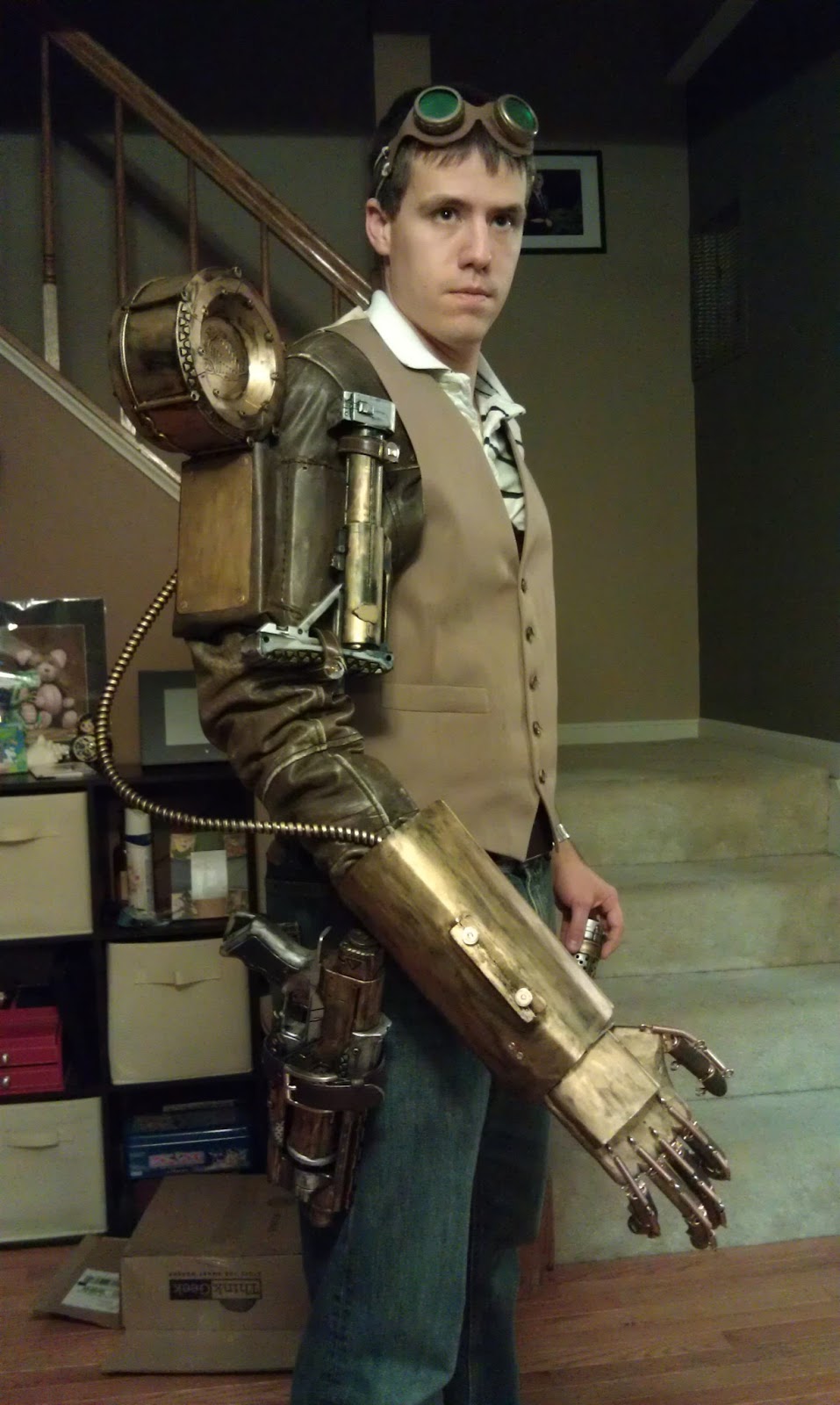 Steampunk Mechanic Cosplay