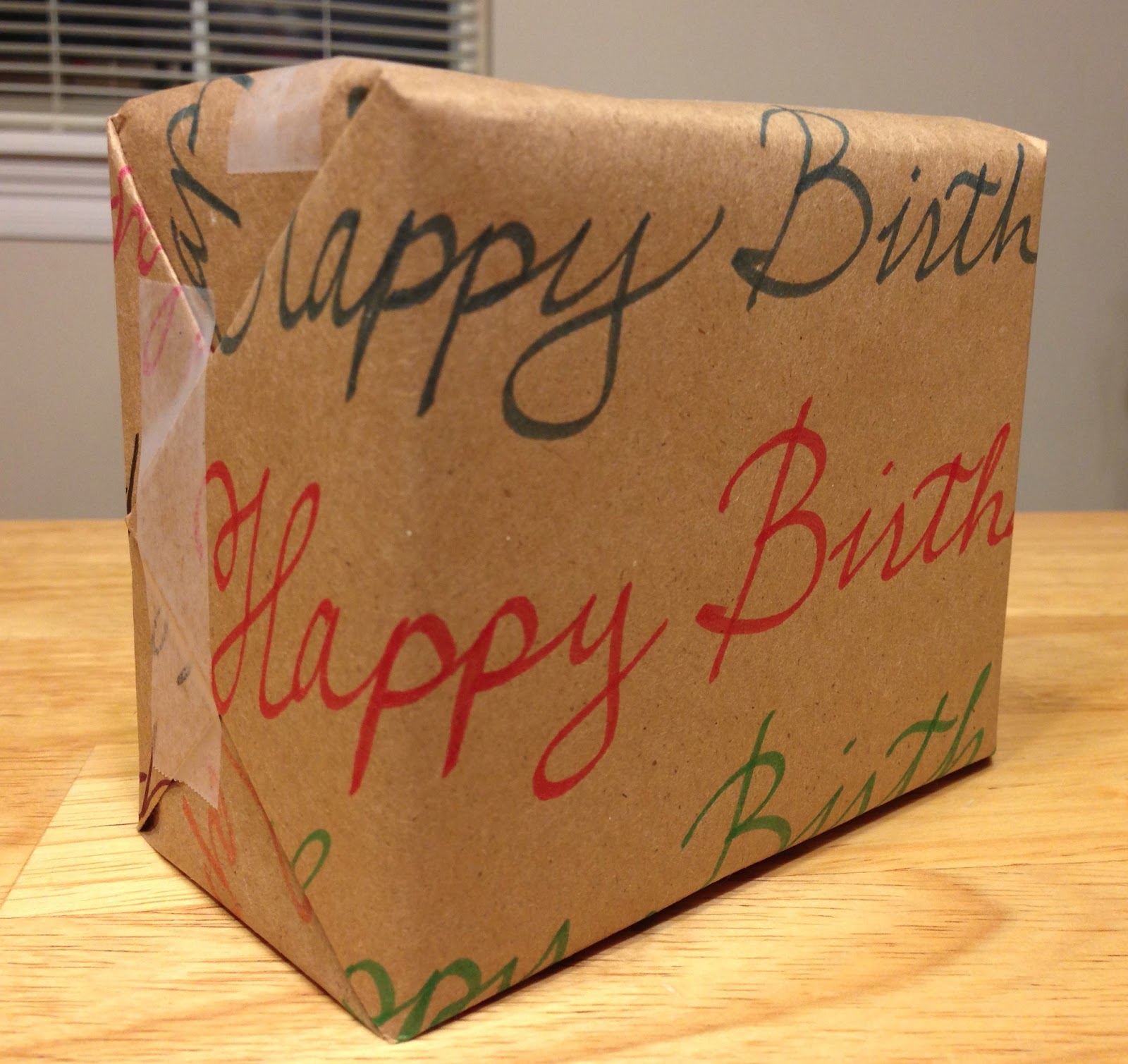 Writing By Hand: Easy Calligraphy Wrapping Paper