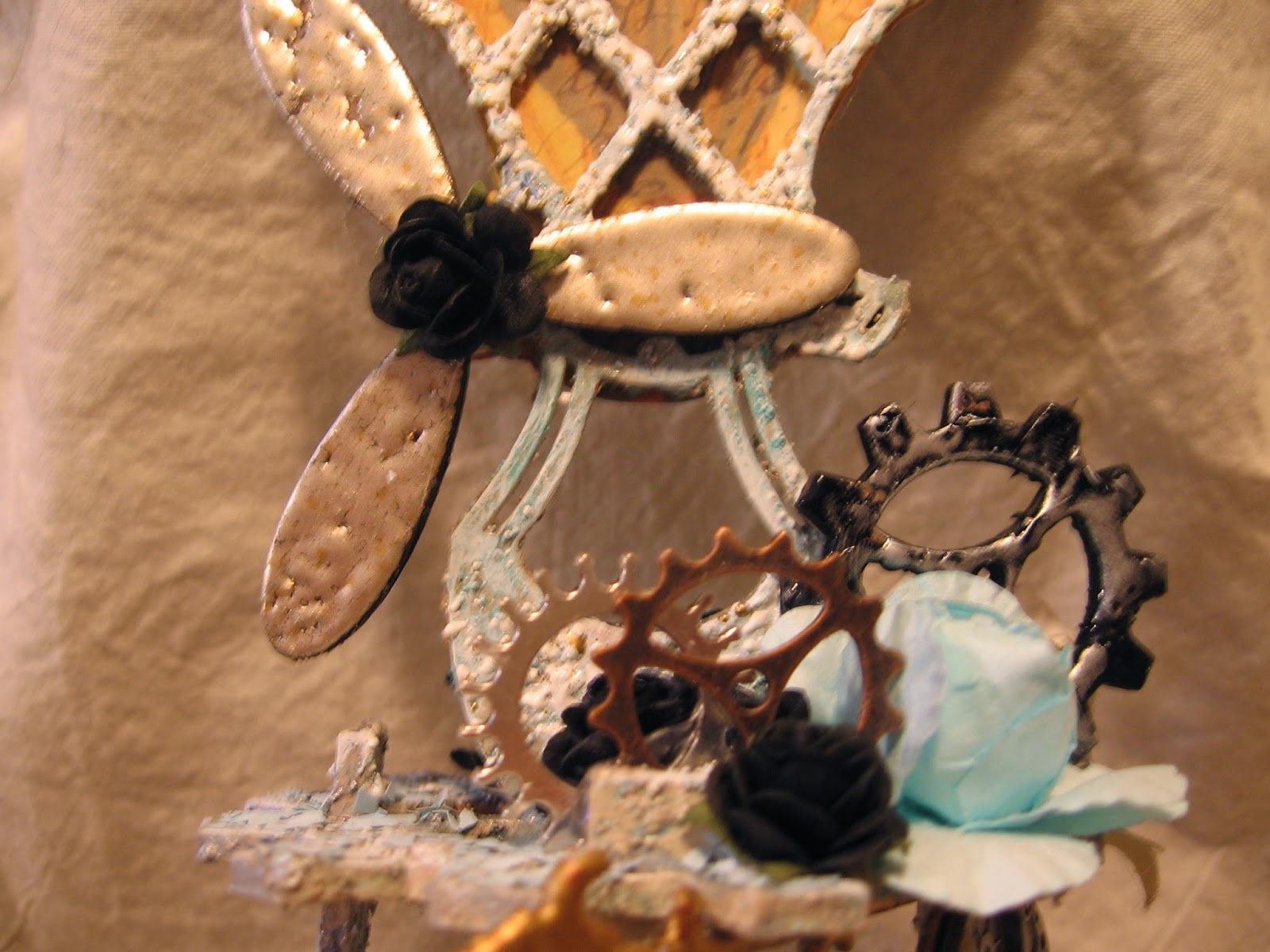 Ginas Designs: Steampunk Cage by Kim