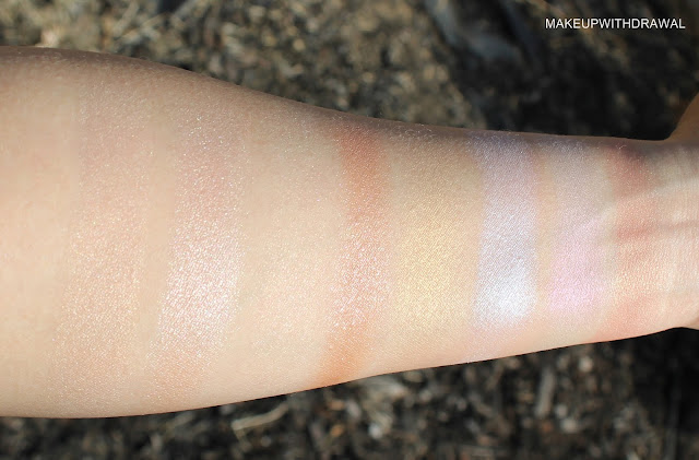 Some Powder Highlighters - Comparisons | Makeup Withdrawal