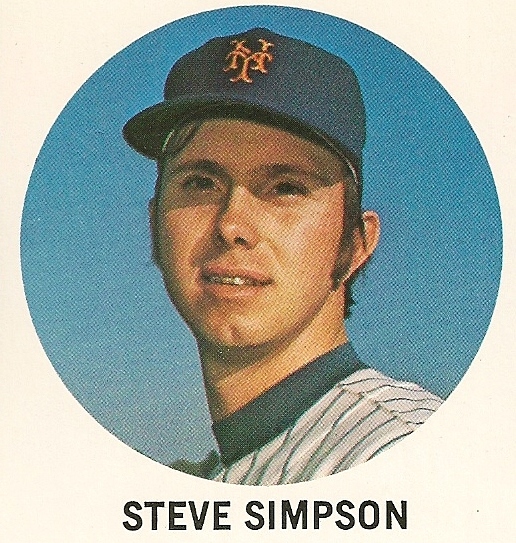 Early Seventies Pitcher: Steve Simpson (1974)