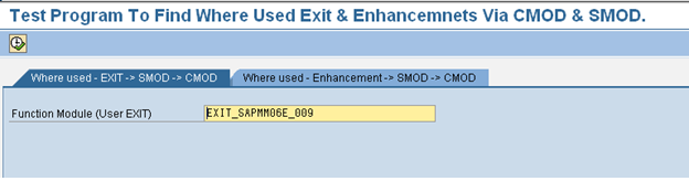 SAP ABAP - Implementing Or Activate Customer Exits / Function Module Exits.