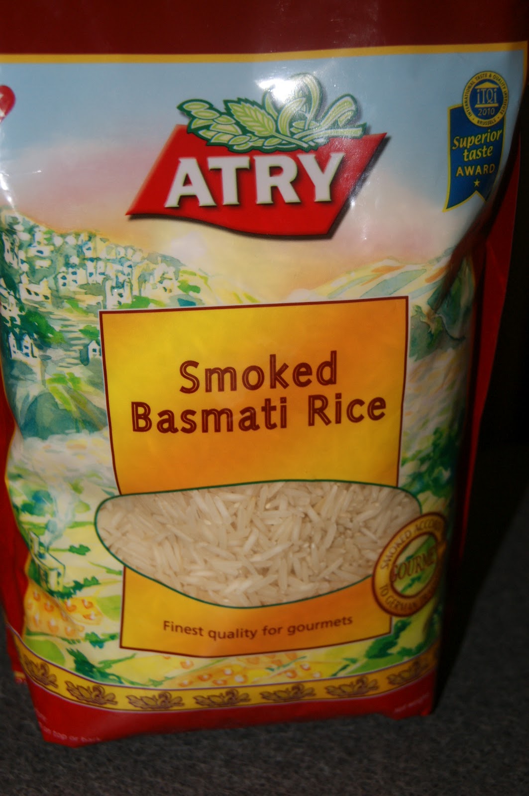 Andrea's World Reviews: Atry Smoked Basmati Rice Review. Andrea's World Reviews: Atry Smoked Basmati Rice Review.