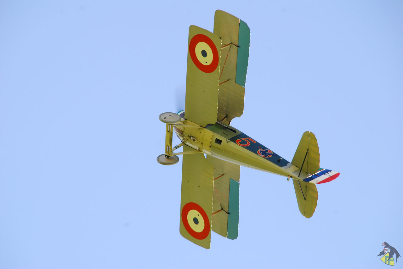 Spad XIII : Nouvelles roues / New Wheels | Memorial Flight News