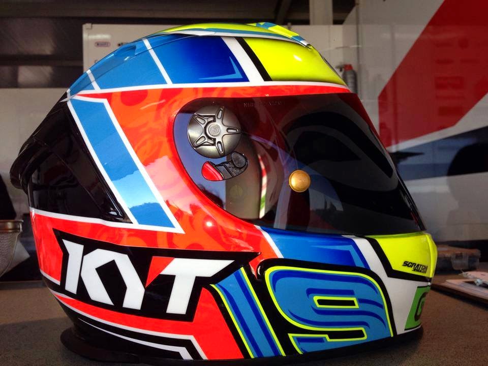 Racing Helmets Garage: KYT X.Simeon 2014 by Scratchi Design