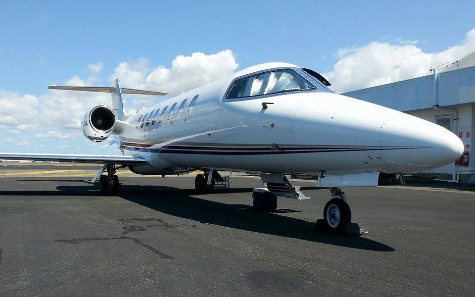 Central Queensland Plane Spotting: Jet City (Melbourne) Learjet 45 ...