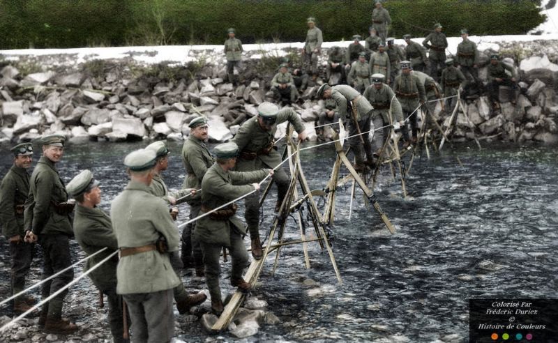Germans During WWI Through Incredible Colorized Photos ~ Vintage Everyday