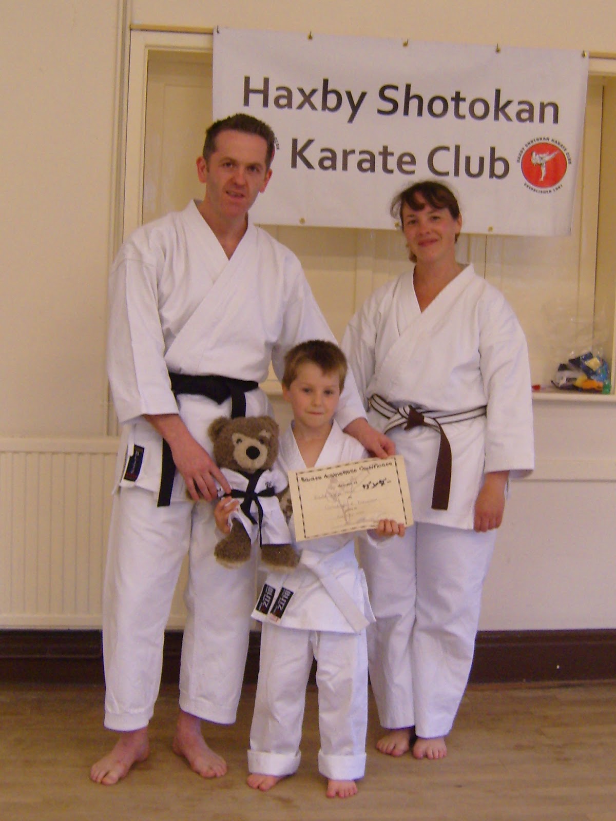 Haxby Shotokan Karate Club: Awarding Dojo