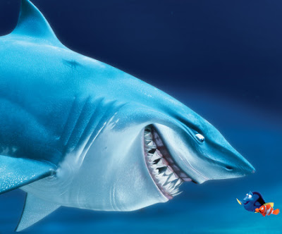 7 Disney Pixar Animal Bruce From Finding Nemo Cartoon Wallpaper