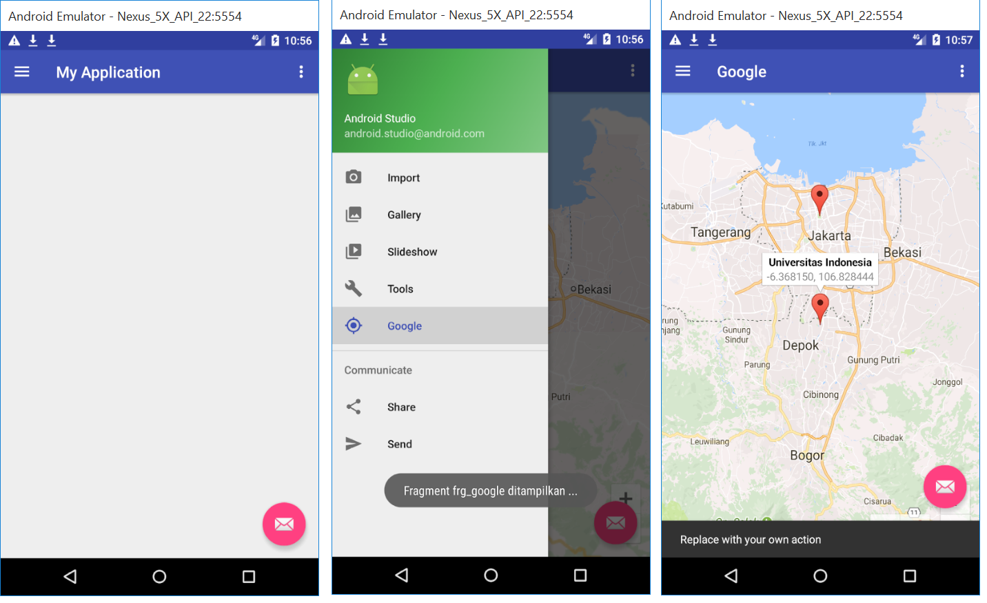 Maps android studio