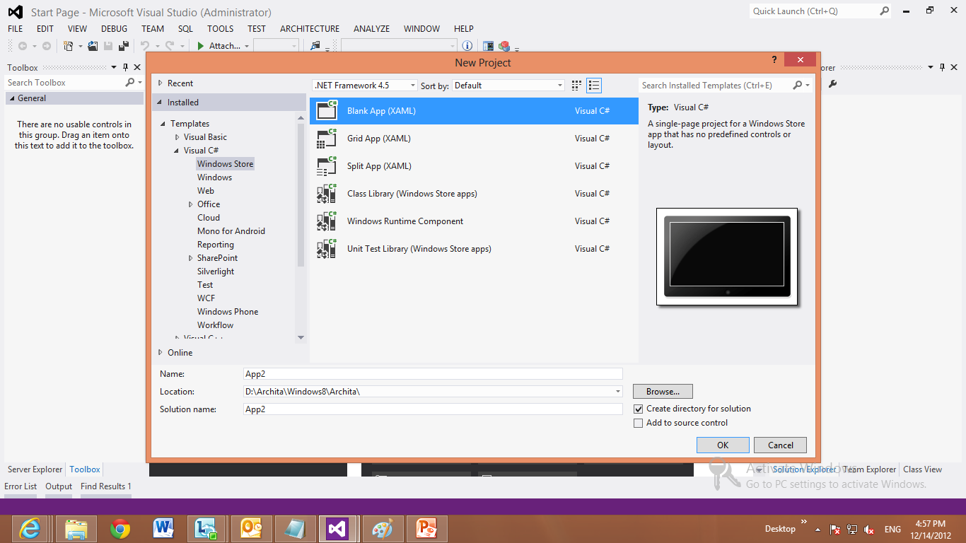 Archita's Blog: Windows 8 : Extended Splash Screen