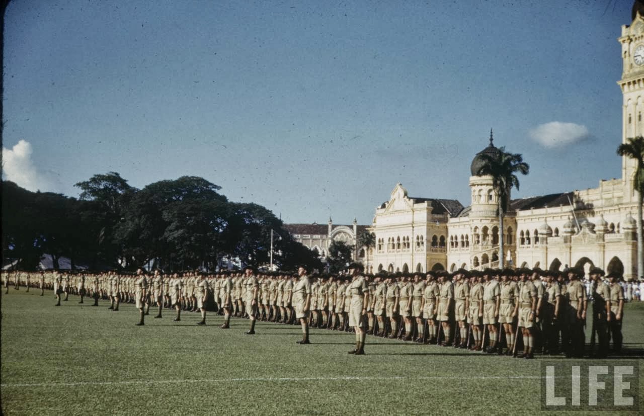 Colour Photos of Singapore Military in 1941 ~ Vintage Everyday