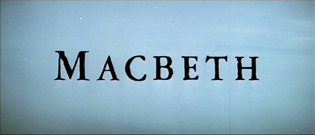DREAMS ARE WHAT LE CINEMA IS FOR...: MACBETH 1971