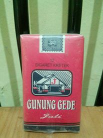 KOLEKSI ROKOK: GUNUNG GEDE JATI