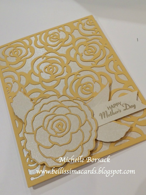 Bellissima Cards: Roses and Camellia's