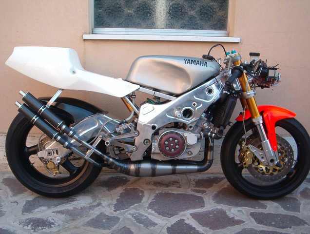 deuxstroke-twostroke: Radical RZ350 / TZ250 Hybrid