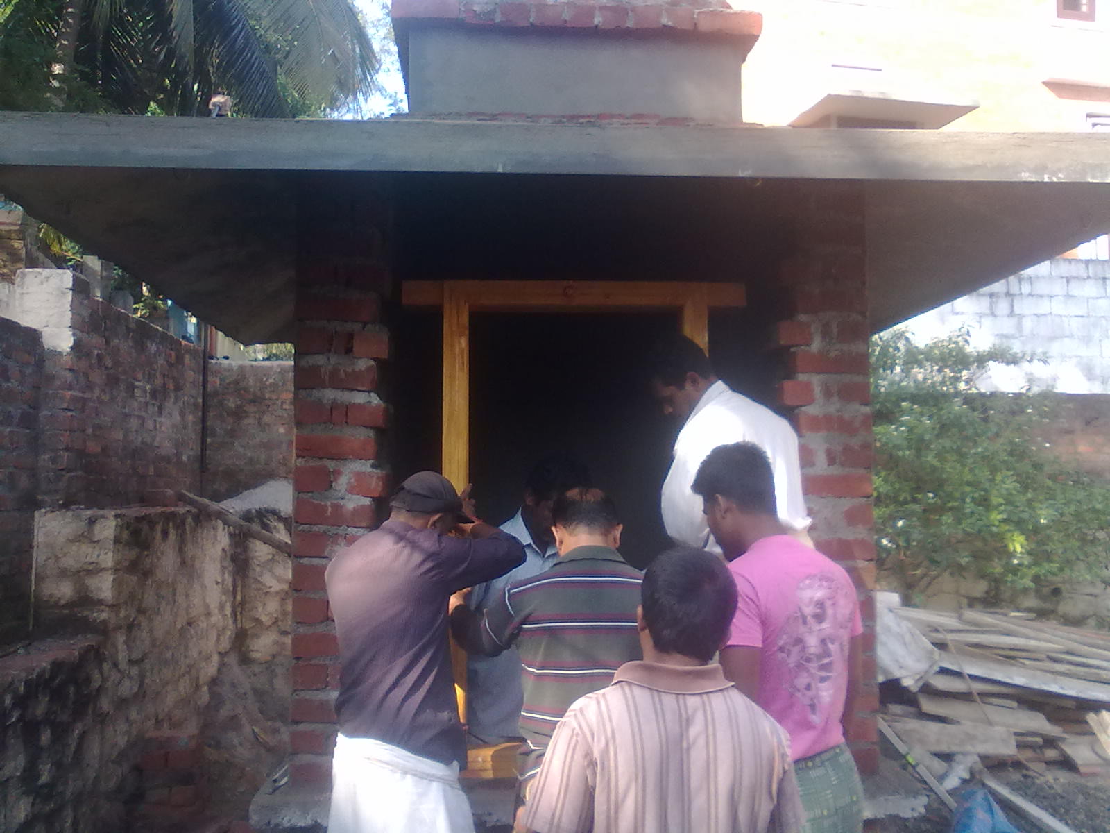 Thelibagam Bagavathi Temple Trust: Ganapathy Kovil Construction ...